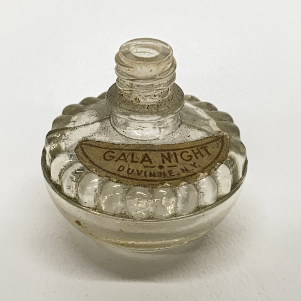 Vvintage Miniature Perfume Bottle Gala Night Duvinne New York Paper ...