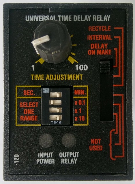 ABB SSAC UNIVERSAL TIME DELAY RELAY TRU1, TRUE SERIES, 8 PIN CIRCLE | eBay