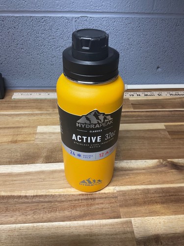 HYDRAPEAK Classics Stainless Steel Insulated Water Bottle Active 32 Oz ...