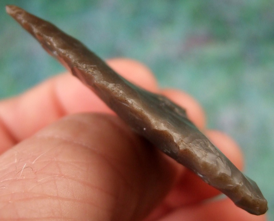 Super Fine Texas Edwards Flint Calf Creek Point with COA Arrowheads ...