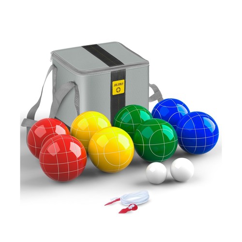 Professional Grade 107mm Bocce Ball Game Set Regulation Size and Weight ...