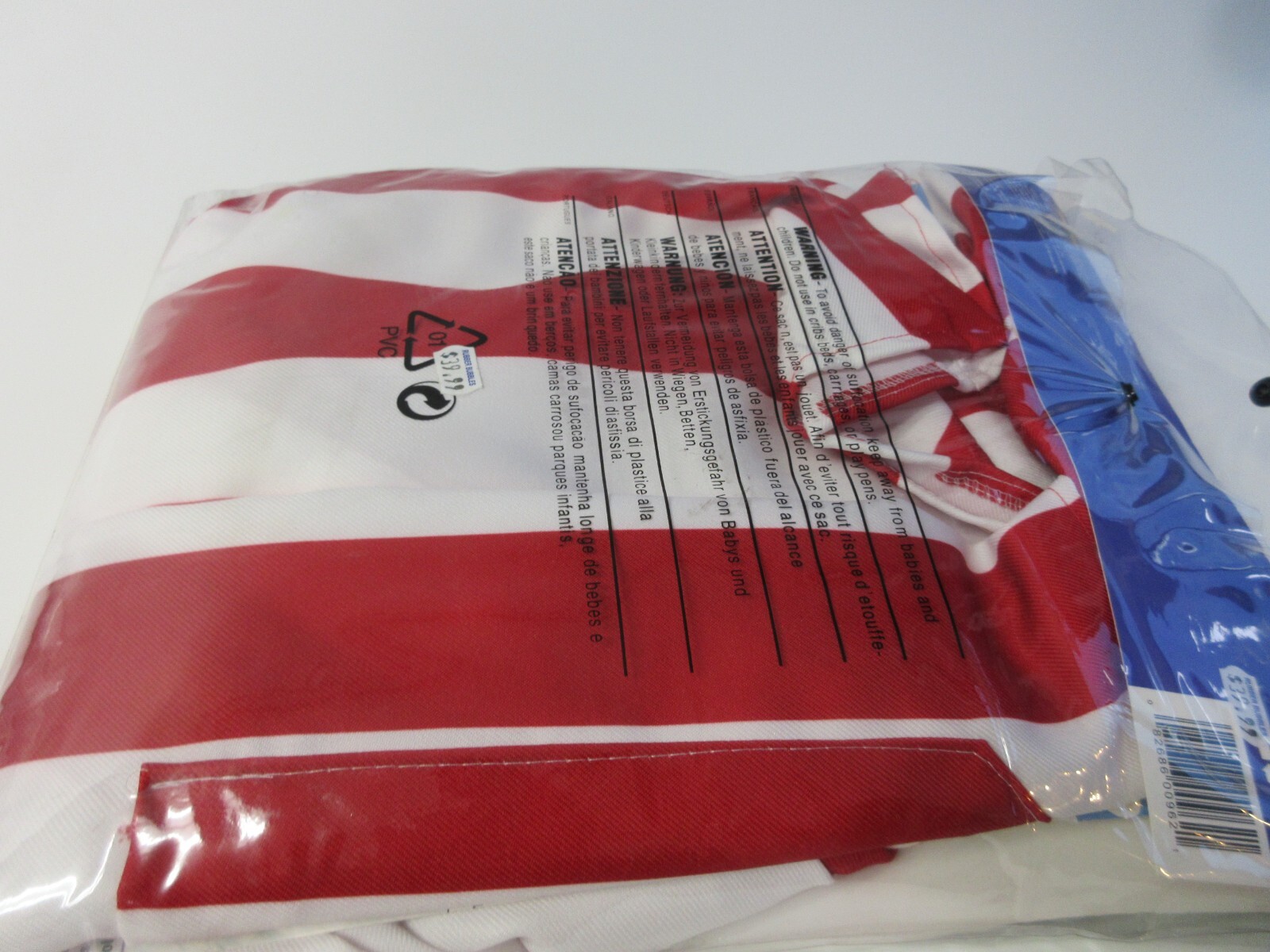 Roaring 20's Retro Adult Men's XL Costume Red & White Striped Fancy ...