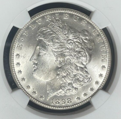 1898-O MORGAN SILVER DOLLAR ~ NGC - MS 65 ~ GENE L. HENRY GREAT ...