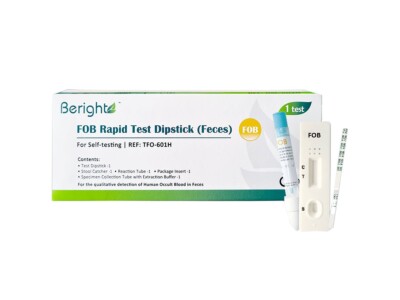 FOB (Fecal Occult Blood) Rapid Test Dipstick - SELF-TESTING Kit For ...