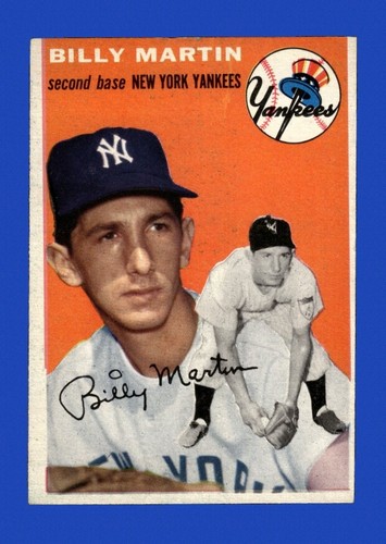 1954 Topps Set-Break # 13 Billy Martin EX-EXMINT *GMCARDS* | eBay