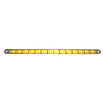 United Pacific 38948 - 12 Inch 14 Diode Amber Strip Light Flush Mount ...