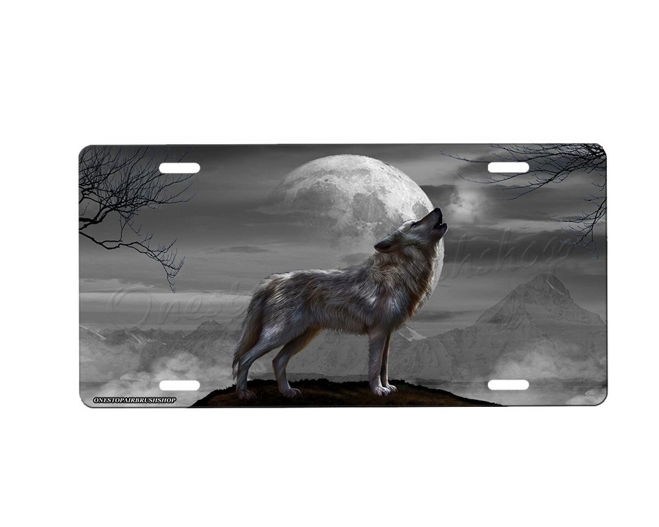 Wolf license plate | eBay