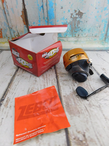 Vtg Zebco 404 Standard Series Fishing Reel New Old Stock (RETAIL BOX ...