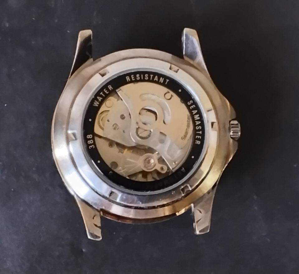 Omega Seamaster Automatic Chronometer 388 08~Skeleton Back~No Strap | eBay