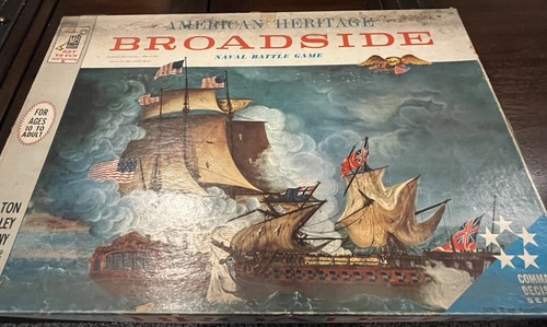 1962 American Heritage Broadside Navel Battle Game MB Complete | eBay