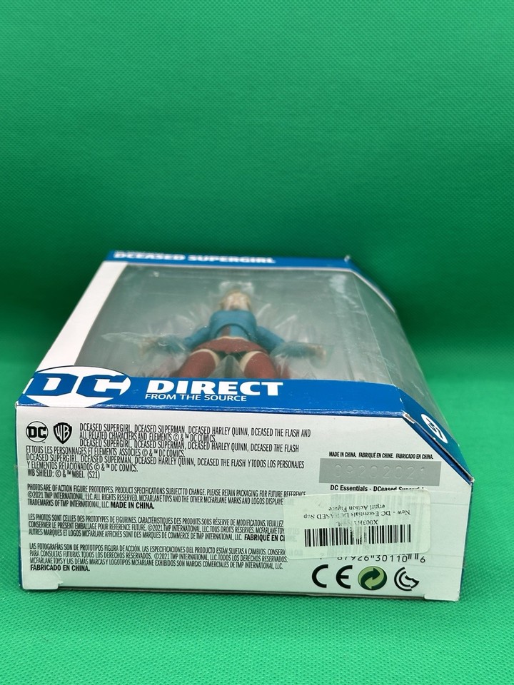 DC Direct Essentials DCeased Supergirl 7" Action Figure #31 Deceased ...