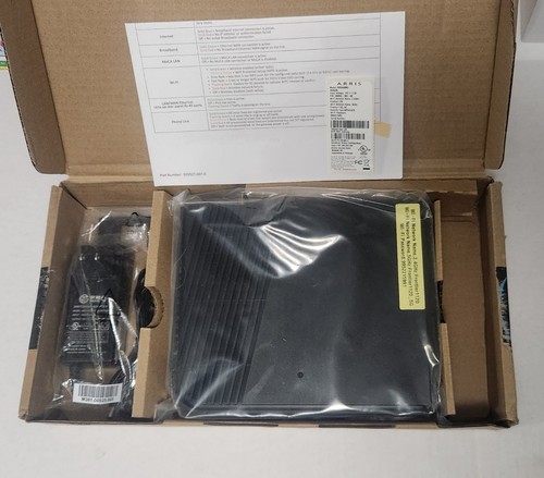 Router ARRIS NVG468MQ frontier 802.11ac Wi-Fi and MoCA2.0 4 port ...