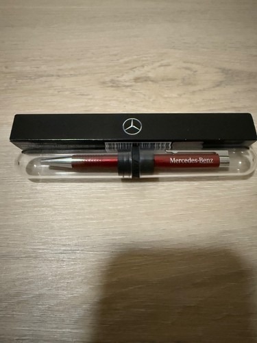 Mercedes Benz Ballpoint Pen Black Ink Official Product Red Enamel | eBay