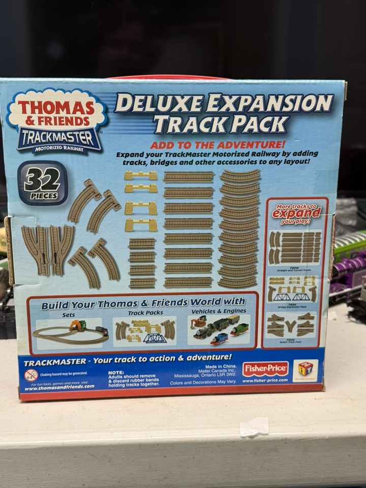 Fisher Price Thomas & friends trackmaster DELUXE expansion track pack ...