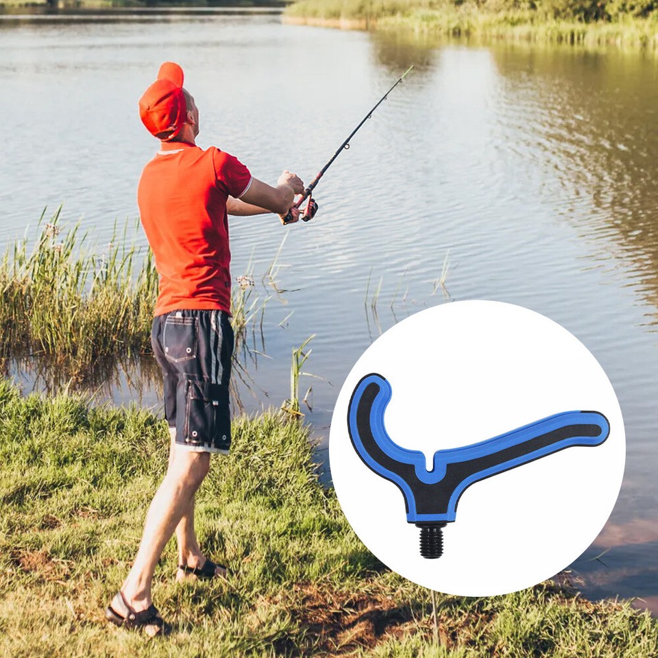 Universal Fishing Rod Holder Head 3/8in Thread Fishing Rod Rest Head ...