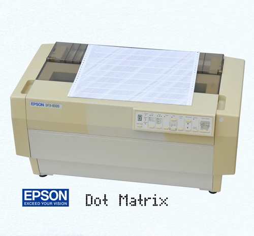 18-PIN NADELPRINTER NADELDRUCKER EPSON DFX 8500 FORMAT A3 SERIELL ...