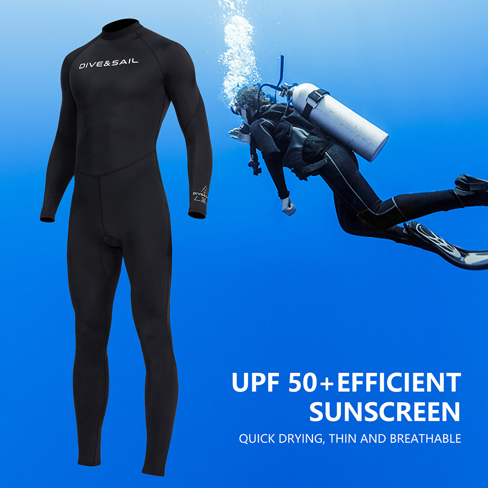 Men Wetsuits Breathable Sunscreen Diving Suit Outdoor Accessories ...