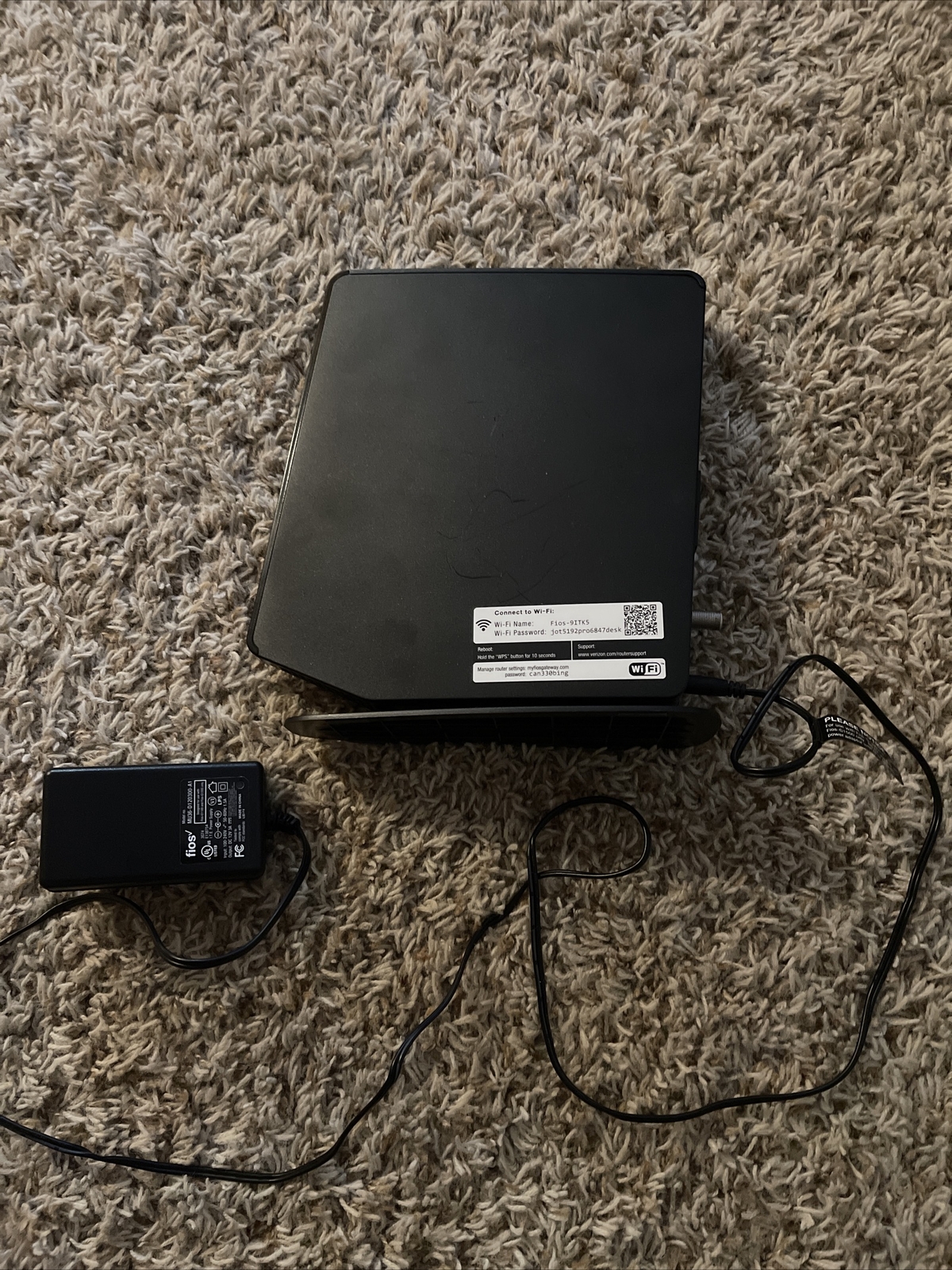 Verizon Fios Quantum Gateway G1100 Wireless Wi-Fi Router FiOS-G1100 ...