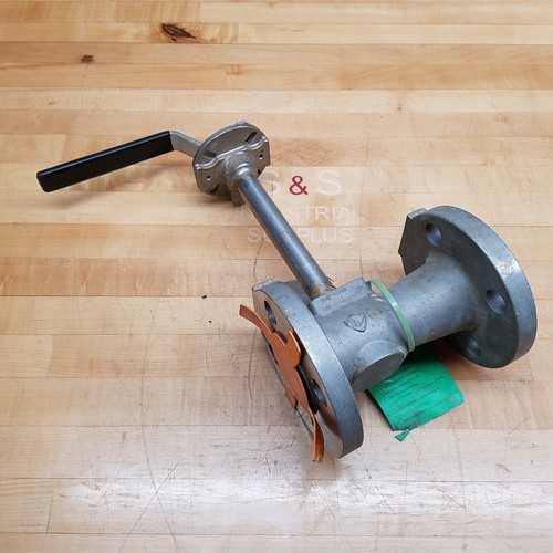 TBV 15S2B3006L36UTORS 1-1/2" Flanged Ball Valve, 300 Class, CF3M Body ...