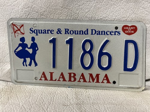 2004 Alabama Square & Round Dancers License Plate | eBay