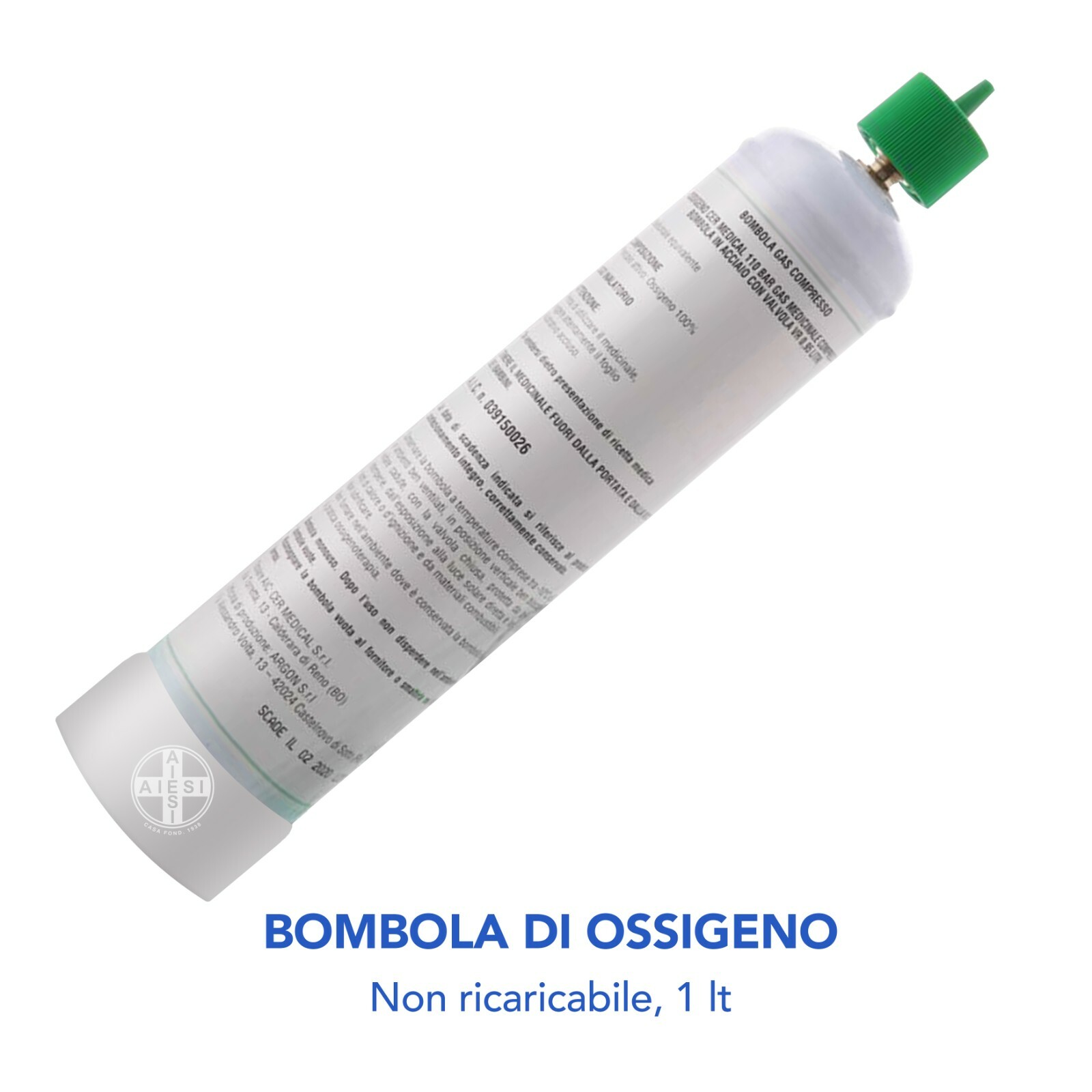 Kit di Rianimazione ossigeno con bombola non ricaricabile monouso ambu ...