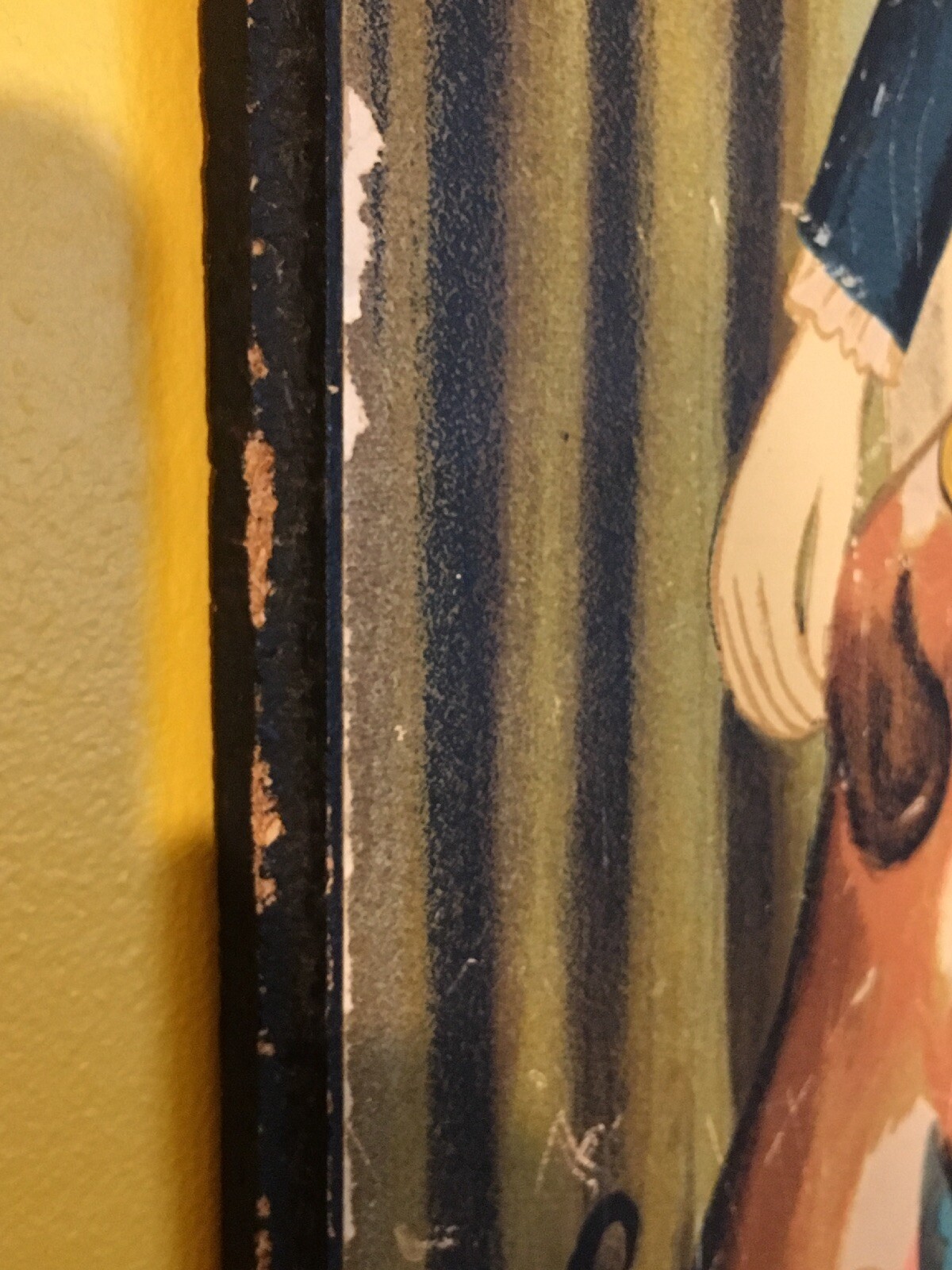 Shabby Chic Vintage Americana Art Litho Boy and His Dog Reproduction ...