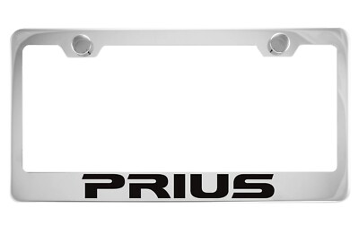 Chrome License Plate Frame for Prius | eBay