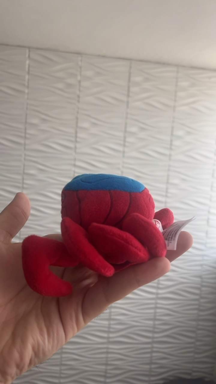 Authentic HK Disney Spider Bot Magnetic Shoulder Pal Plush MARVEL ...