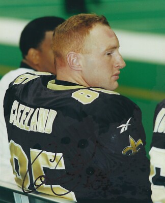 Cameron Cleeland Autographed Signed 8x10 Photo - NFL Saints Patriots ...