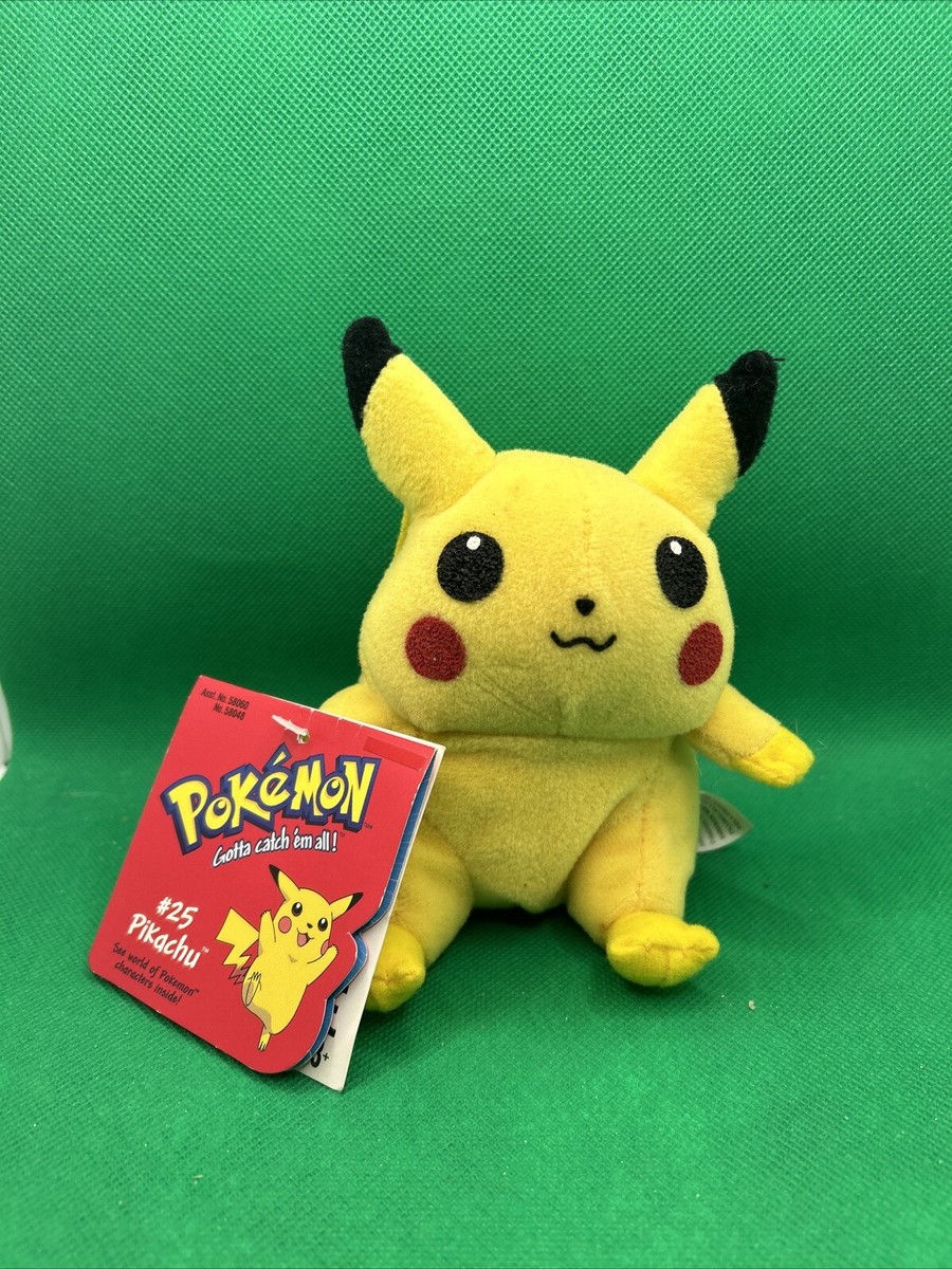 Hasbro Pikachu Plush 1999 Hasbro Pokemon Boxed Electronic Plush Toy