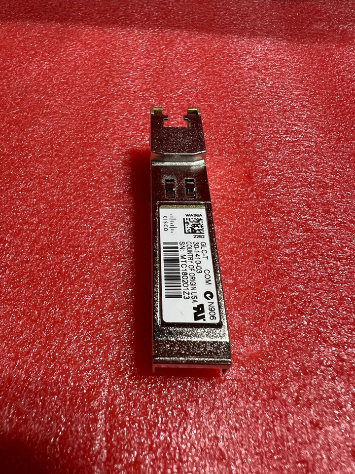 Cisco GLC-T 30-1410-03 or 30-1410-04 1000BASE-T SFP Ethernet ...