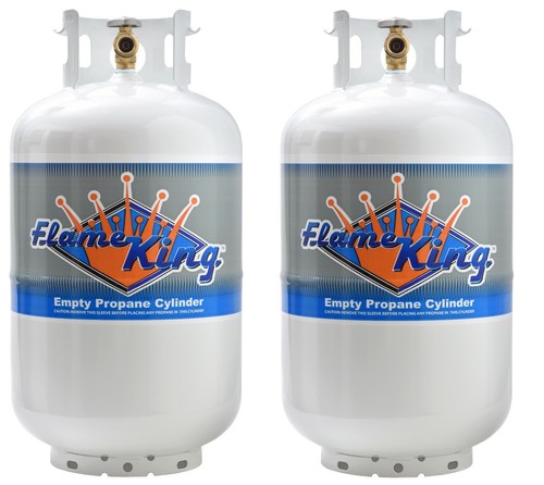 30 Lb. Refillable Propane Tank with OPD Valve - Twin Pack in Bahrain at ...