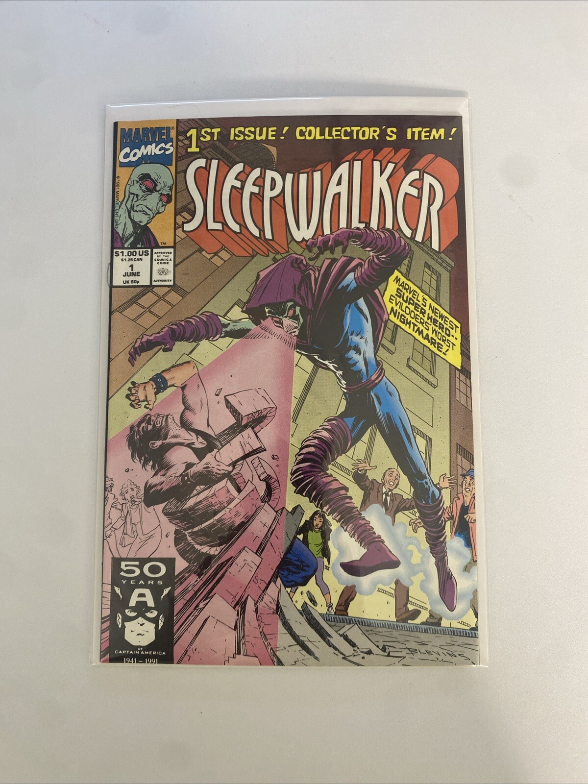 MARVEL COMICS SLEEPWALKER #1 1ST APPEARANCE OF SLEEPWALKER | eBay