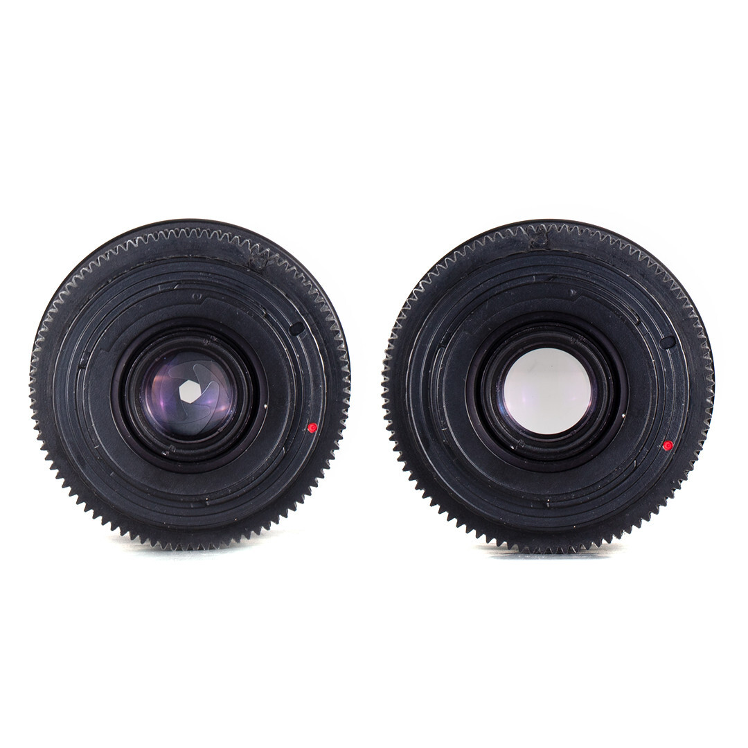 Carl Zeiss 28/35/50/80/135mm Cine Mod Lenses Set For Canon EF Mount w ...