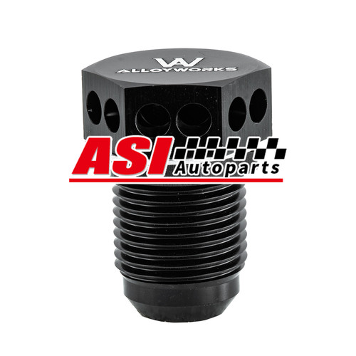 Bolt In -10AN Bulkhead style vented nut and bolt for Breather Cast ...