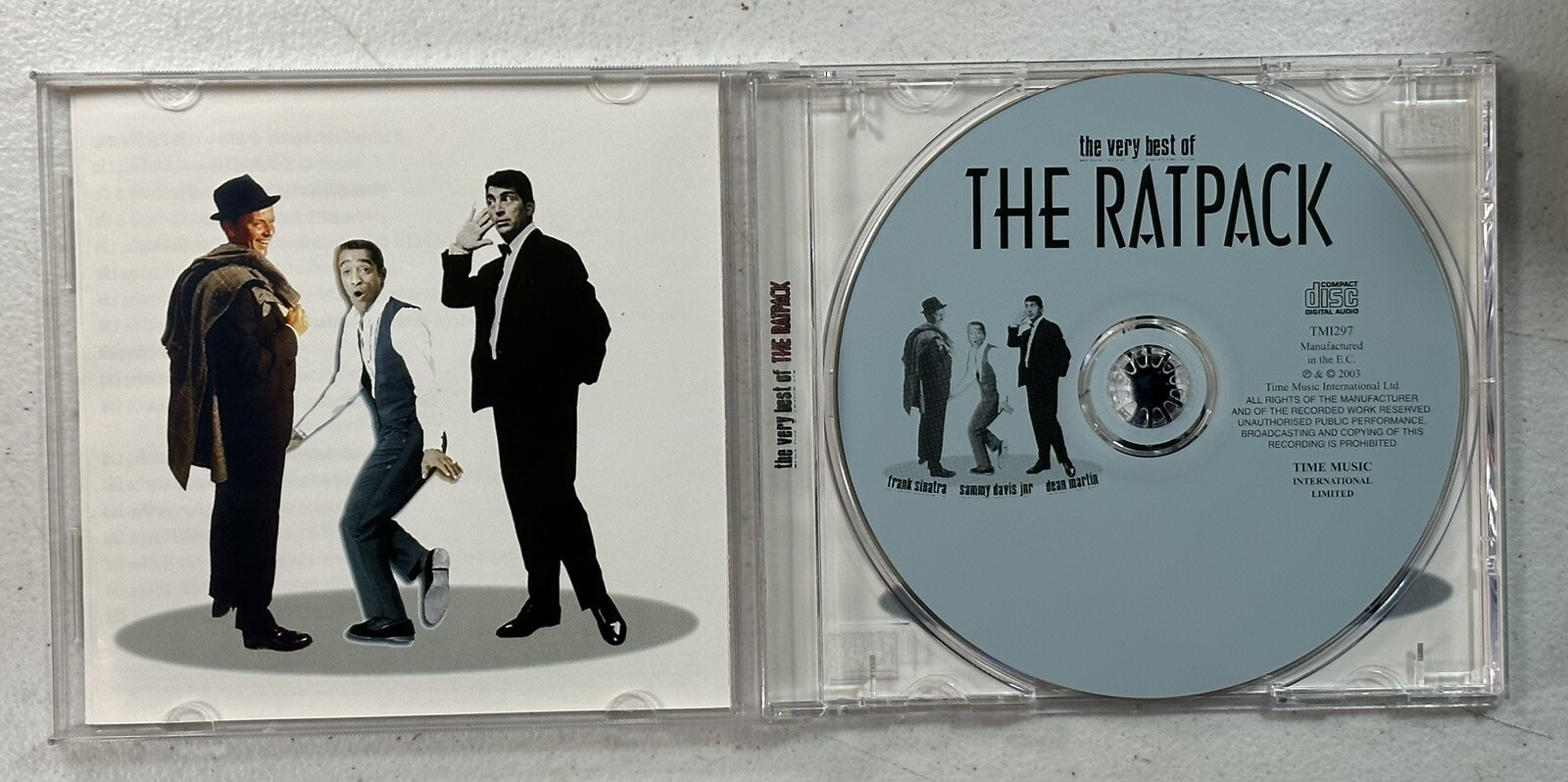 The Very Best of the Ratpack (CD, 2003) Frank Sinatra, Dean Martin ...