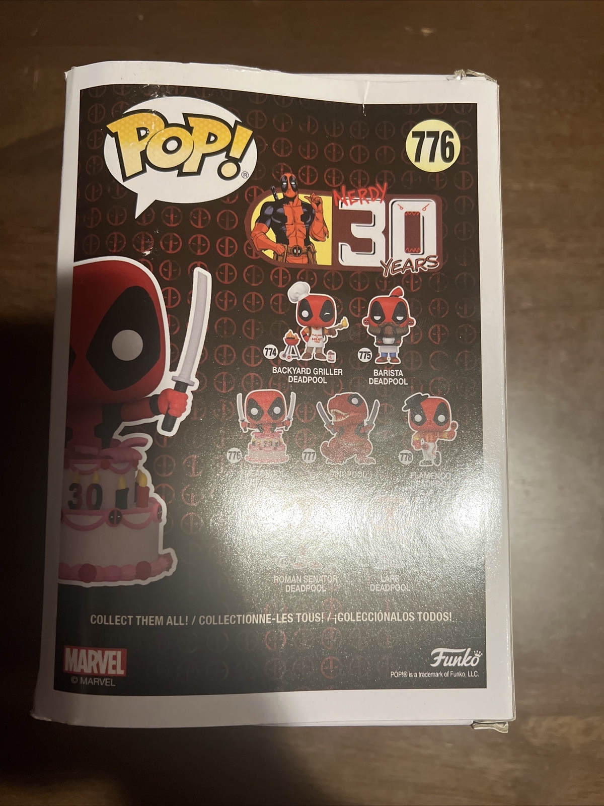 Funko Pop! Vinyl: Marvel - Deadpool in Cake #776 for sale online | eBay