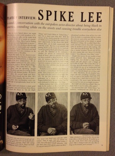 PLAYBOY MAGAZINE -JULY, 1991 ISSUE -Spike Lee Interview, Tall Girls ...