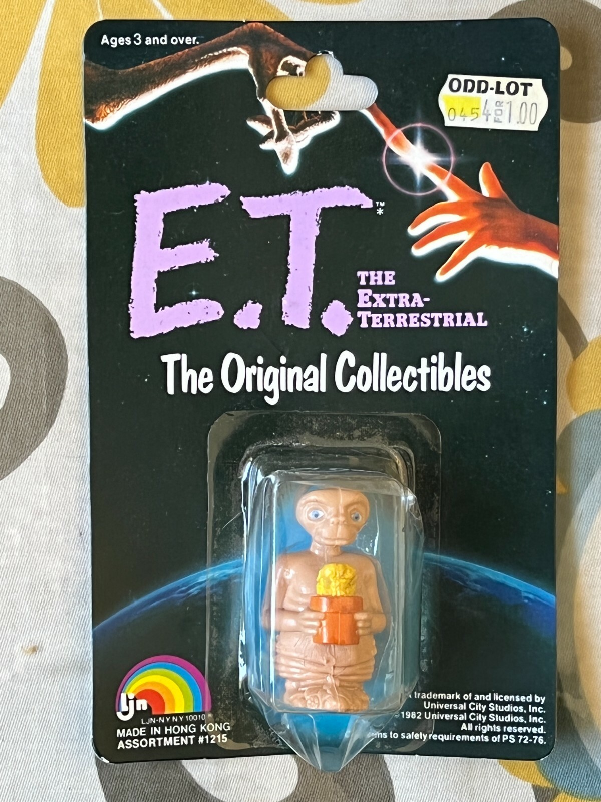 VINTAGE LJN ORIGINAL COLLECTIBLES E.T. THE EXTRA TERRESTRIAL FLOWER ...