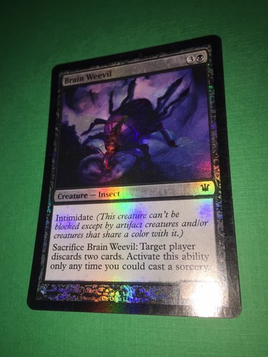 Brain Weevil FOIL Innistrad Mtg Magic The Gathering Vintage Card Game ...