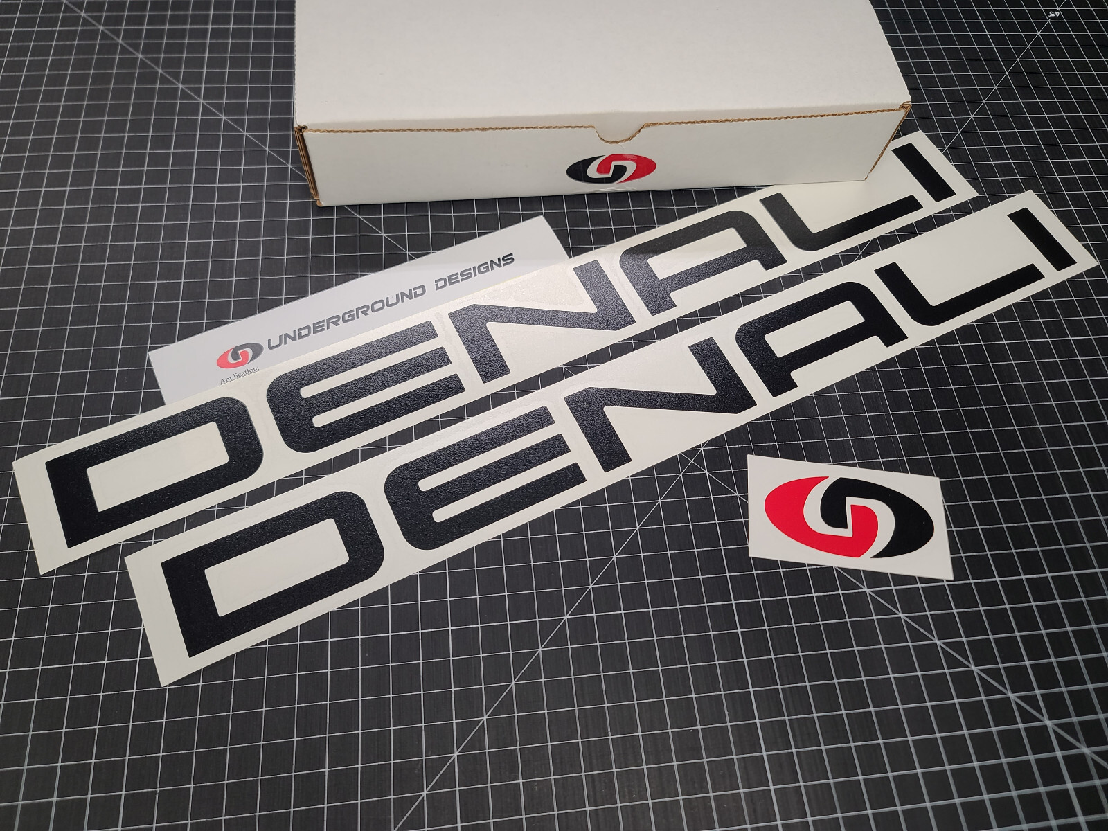 DENALI Decals (2pk) Truck Bedside Fender Stickers Fits GMC Sierra Yukon ...