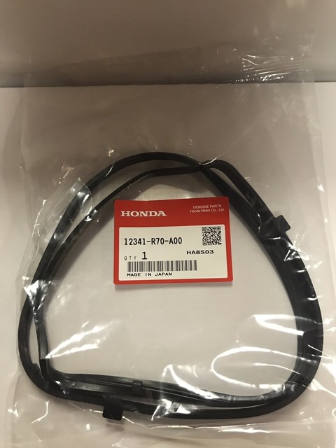 Honda 12341R70A00 Genuine OEM Factory Original Valve Cover Gasket for ...