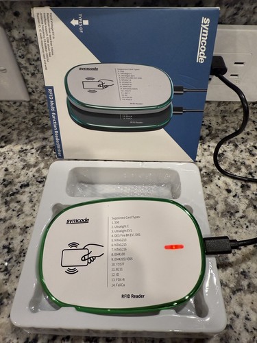 Symcode RFID Reader/Writer; 125KHz/13.56Mhz; New, open box | eBay