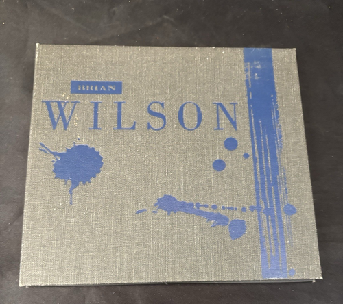 BRIAN WILSON Self Titled 1998 CD Advance PROMO Cloth Digipak Book PRO ...