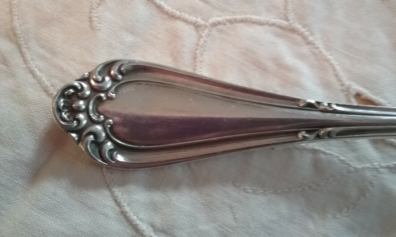 Antique Serving Spoon 1835 R.Wallace A1 Pat.1888 | eBay
