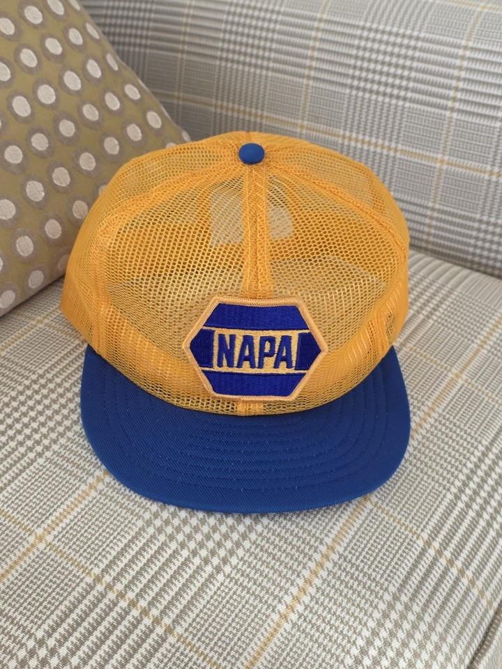 🔥 Vintage 1970-80s Full Mesh Snapback Hat ~ UNWORN Deadstock | eBay