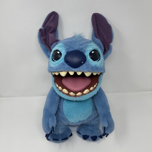 Wow Stuff Disney Stitch Interactive Animatronic Puppet Toy Real FX 18 ...