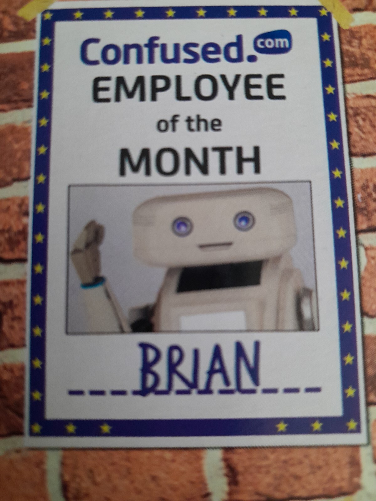 *Confused.com Brian the Robot Toy Boxed Collectable. NEW IN BOX☆ | eBay UK