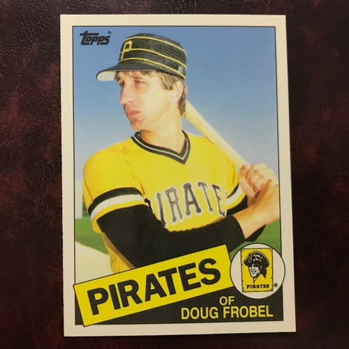 1985 Topps TIFFANY Set DOUG FROBEL #587 PIRATES ** MINT ** HIGH GRADE ...