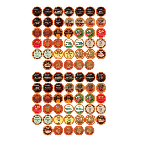 *Two Rivers Coffee 80ct Fall Flavor Variety Coffee, Tea & Cocoa Set ...
